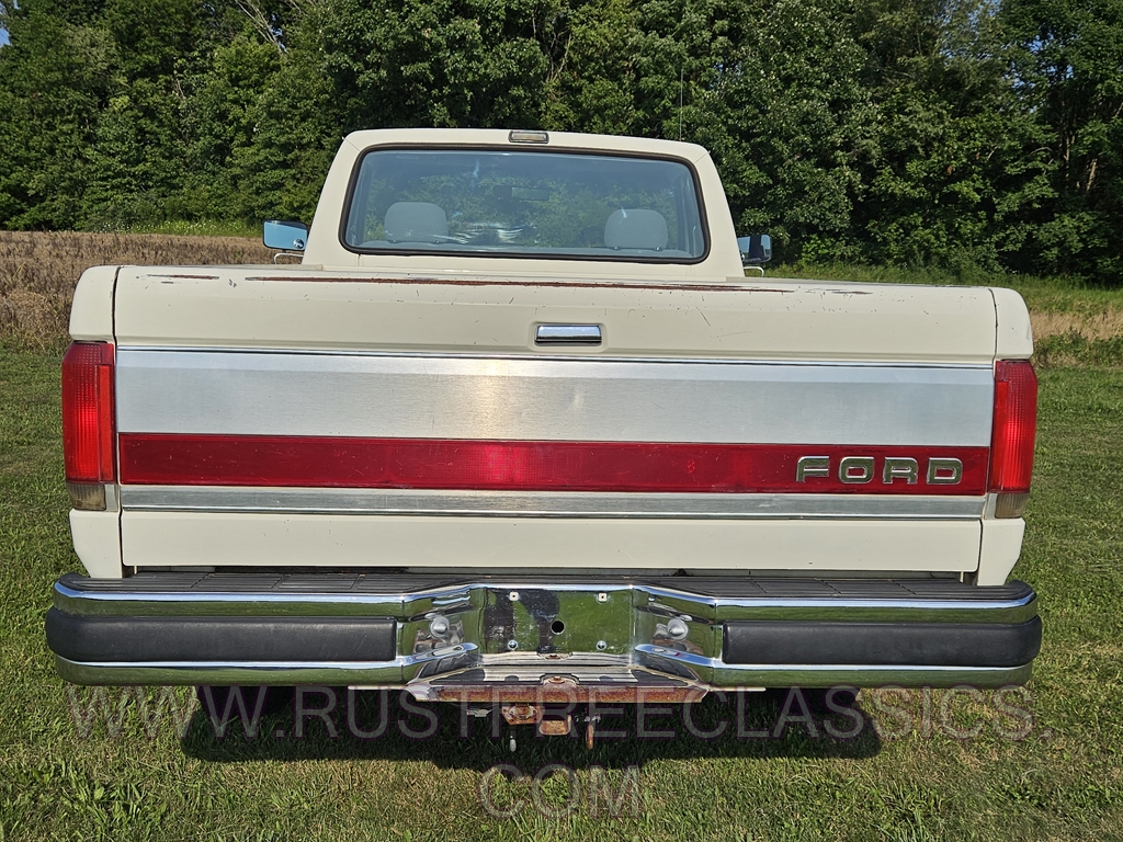 1991 91 F150 4x4 Lariat Long Bed 302 5.0l White